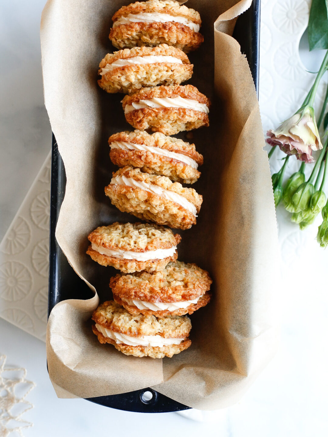 Hafra tvistur • Döðlur & smjör